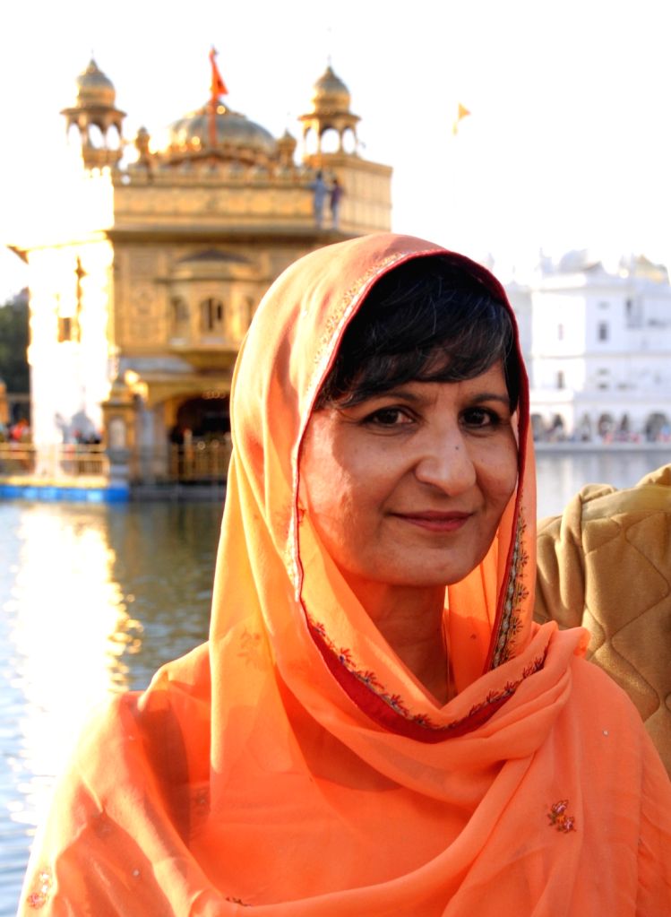 Harinder Sidhu at Golden Temple