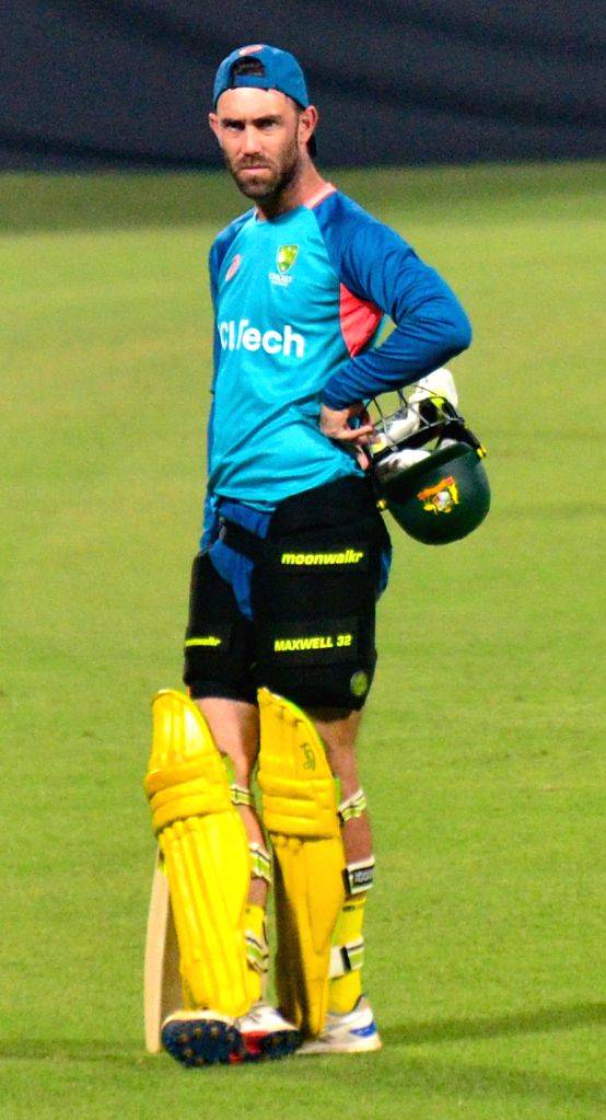 Australian players during a practice session ahead of the ICC World Cup ...