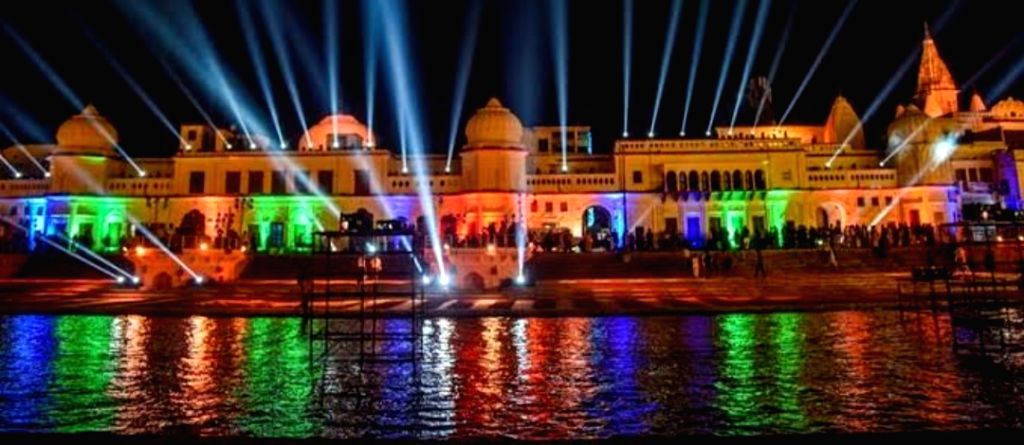 Free Photo: Ayodhya Deepotsav.