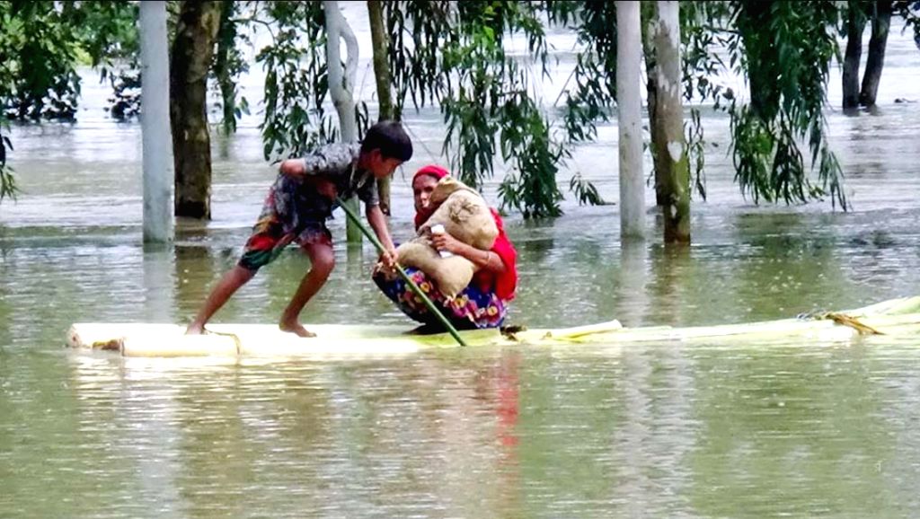 B'desh 3rd stage flood situation worsens in Brahmaputra, Ganges basins
