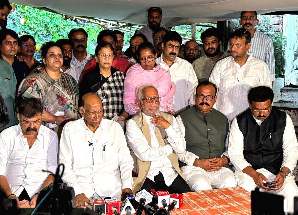 B. Sudershan Reddy Attends Press Meet