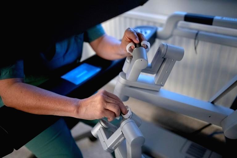 Free Photo : Baby born from uterus transplanted & implanted via robot ...