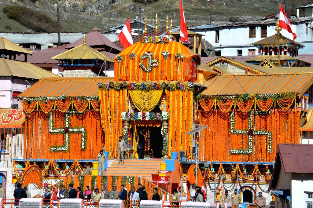File Photo: Badrinath temple