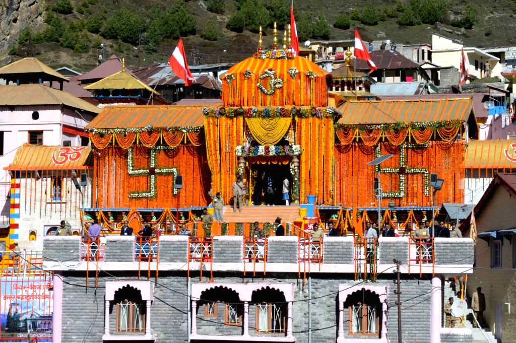 File Photo: Badrinath temple