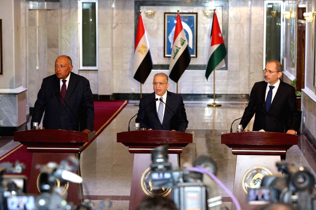 IRAQ-BAGHDAD-EGYPT-JORDAN-FM-MEETING