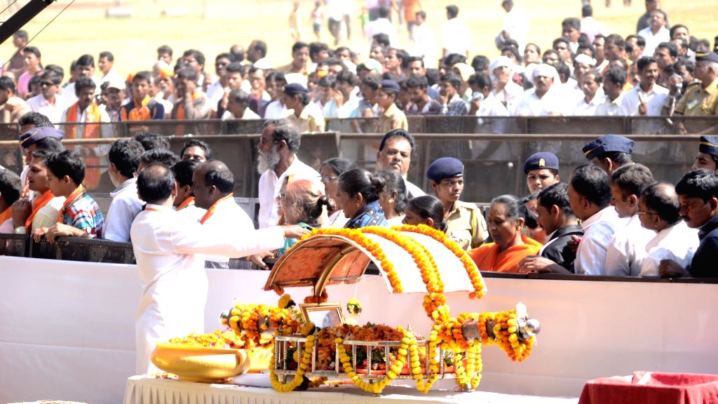 Inauguration of Bal Thackeray memorial garden