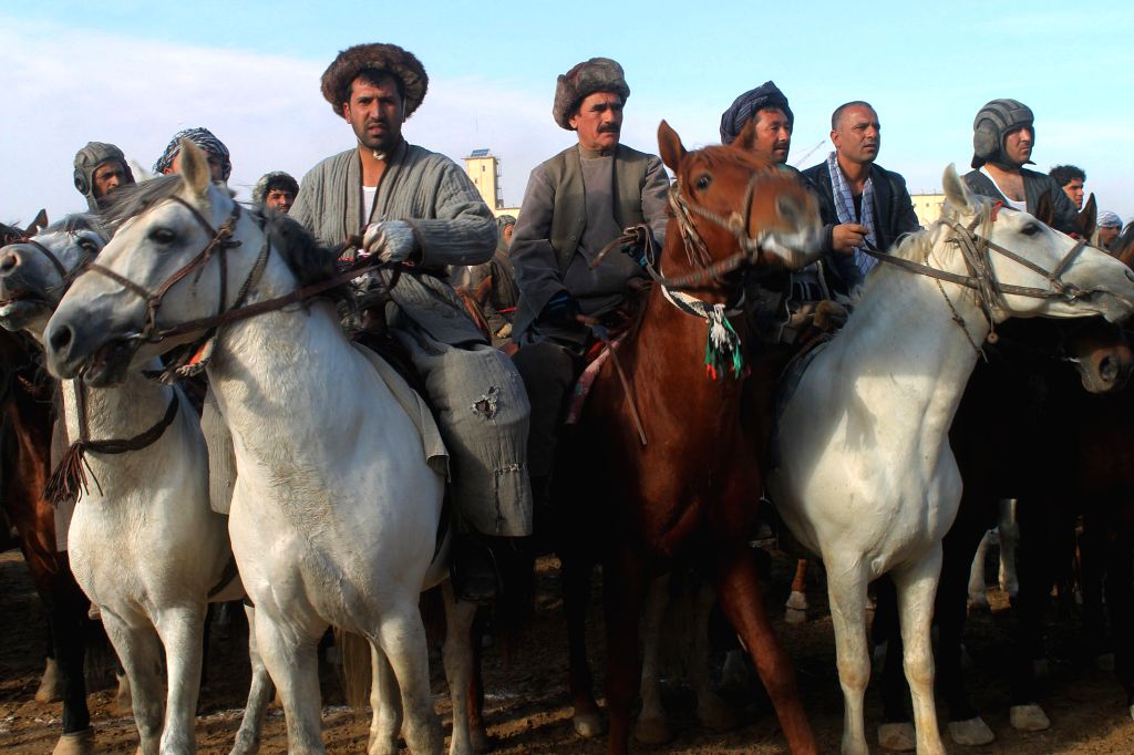 Balkh (Afghanistan): horsemen Competition