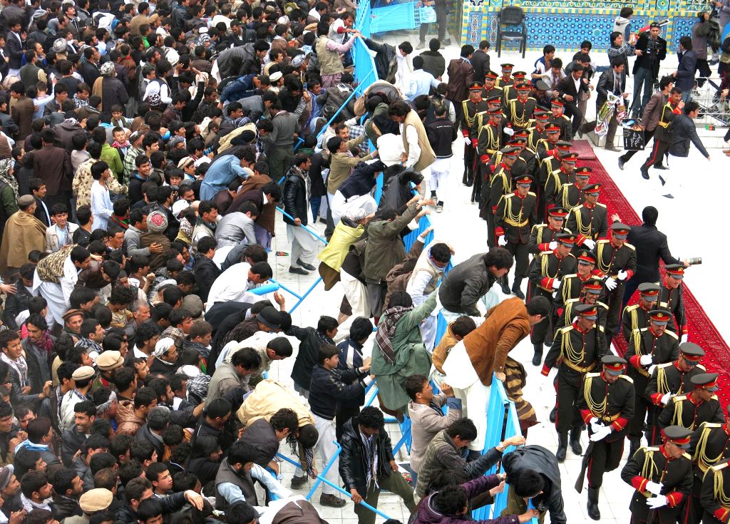 Hazrat-e-Ali shrine during Nowruz festival