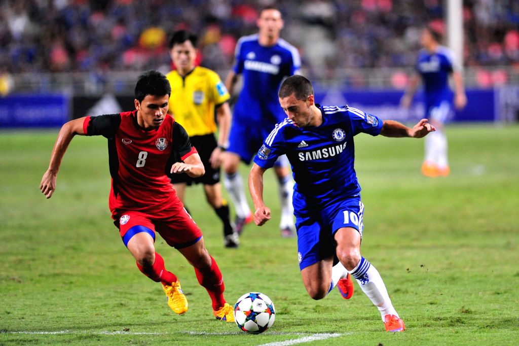 THAILAND-BANGKOK-FOOTBALL-FRIENDLY MATCH