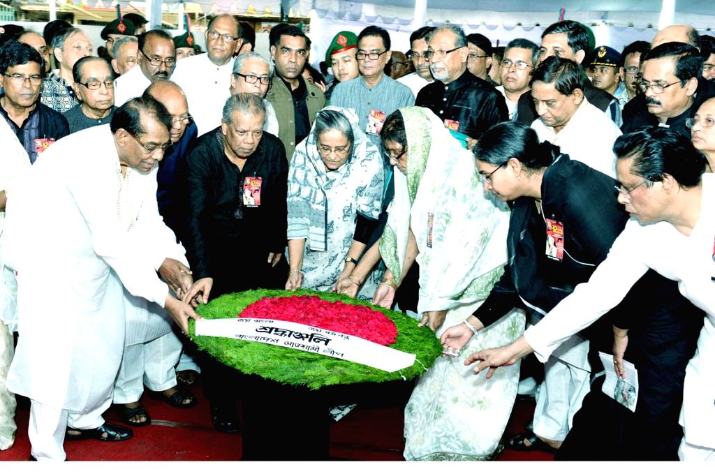 Dhaka (Bangladesh): Bangladesh PM pays tribute to 'Aug 21 grenade ...