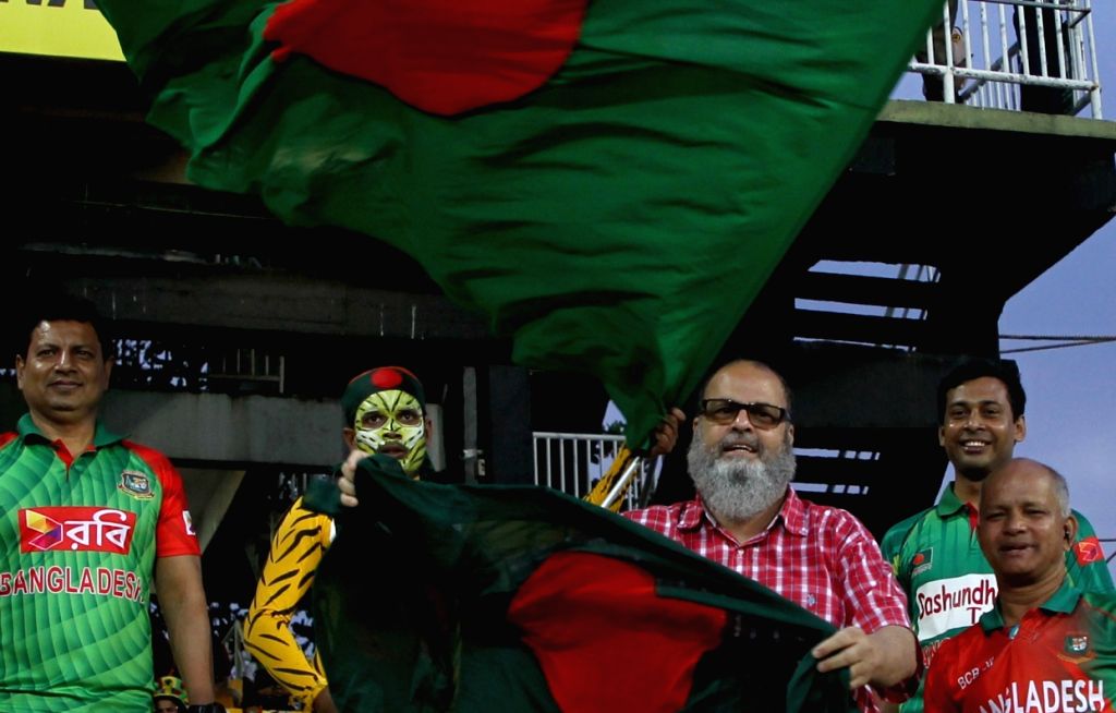 File Photos: Bangladeshi cricket fan Shoyab Ali aka 'Tiger