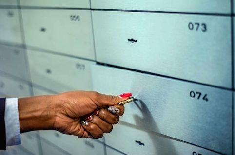 Free photo : bank locker
