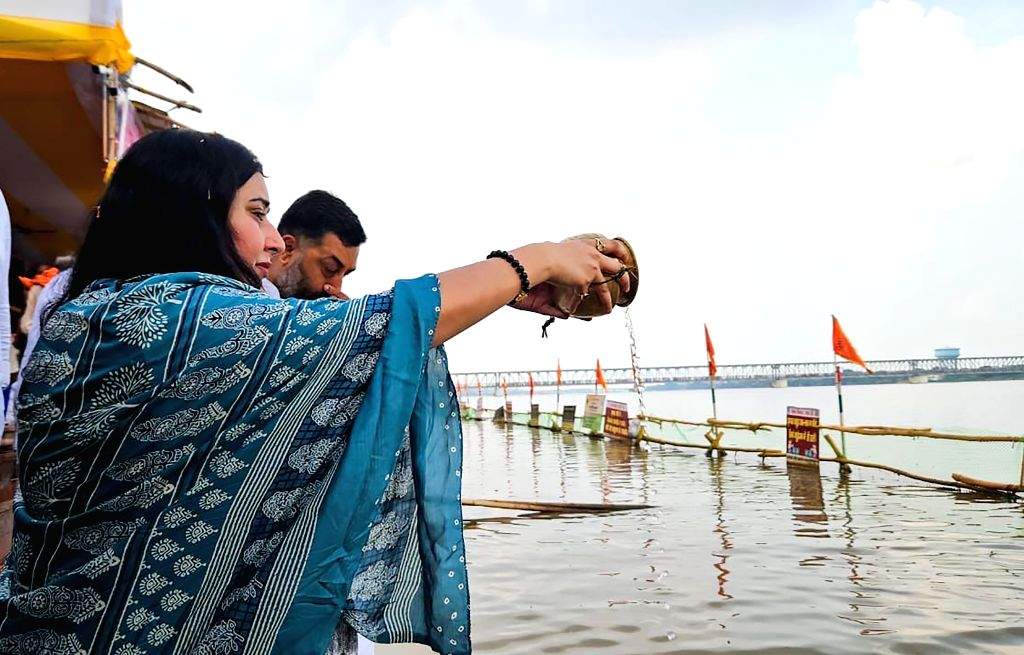 Bansuri Swaraj Performs pindaan rituals
