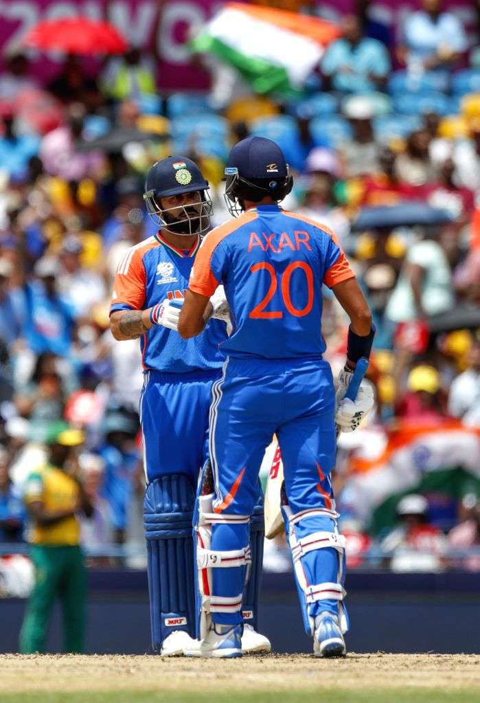 Barbados : ICC Men's T20 Cricket World Cup Final match between India ...