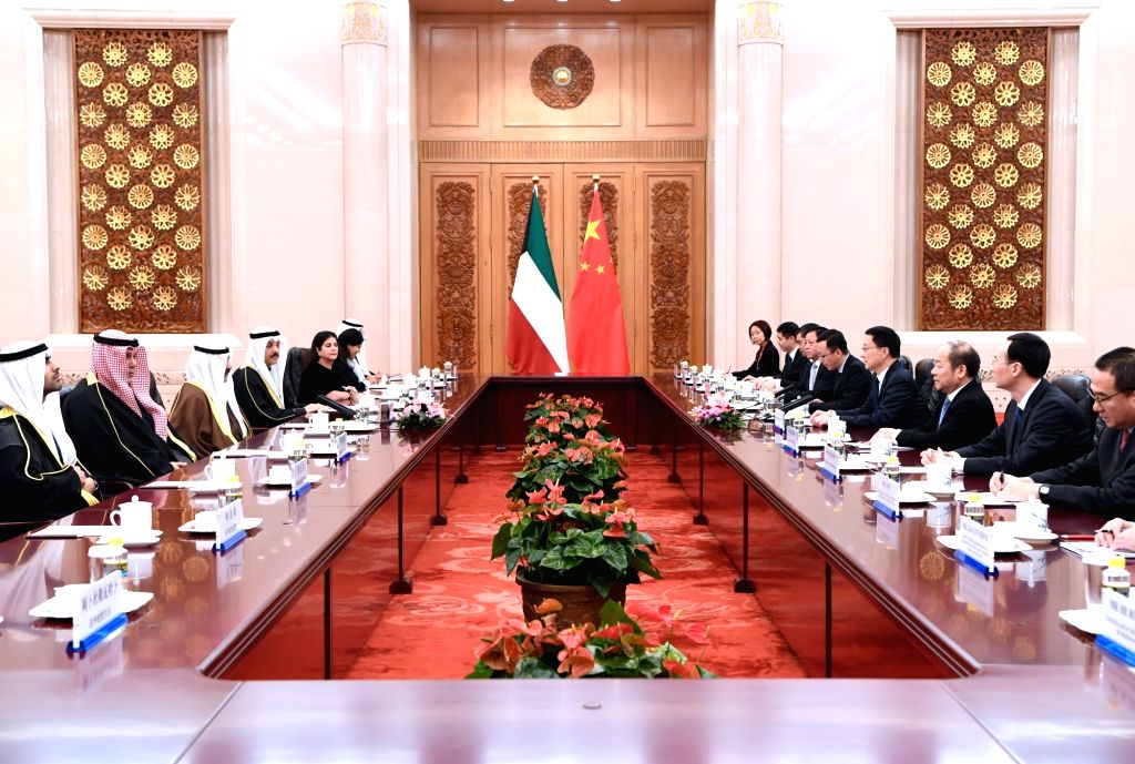 CHINA-BEIJING-HAN ZHENG-KUWAIT OFFICIAL-MEETING