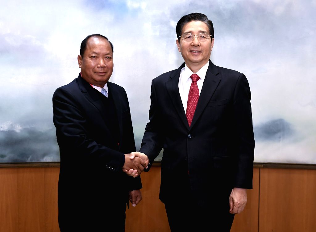CHINA-BEIJING-GUO SHENGKUN-SOMKEO-MEETING
