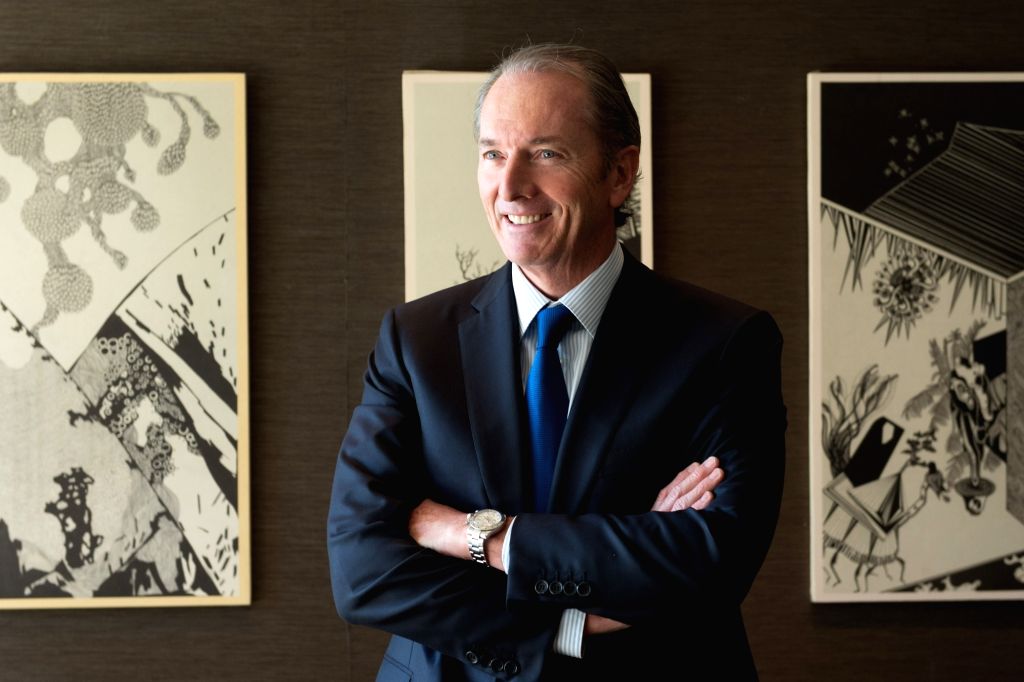 CHINA-BEIJING-MORGAN STANLEY CEO