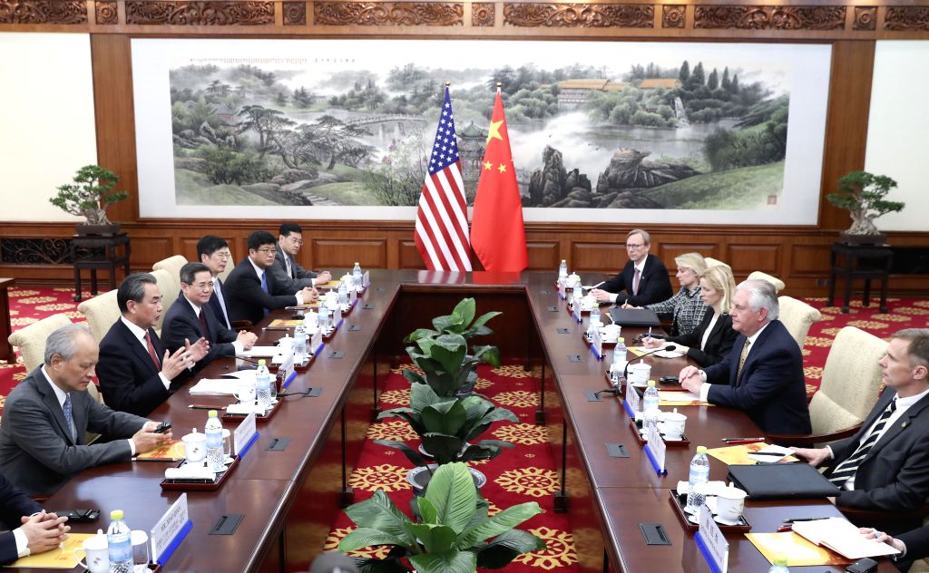 CHINA-BEIJING-U.S. SECRETARY OF STATE-MEETING