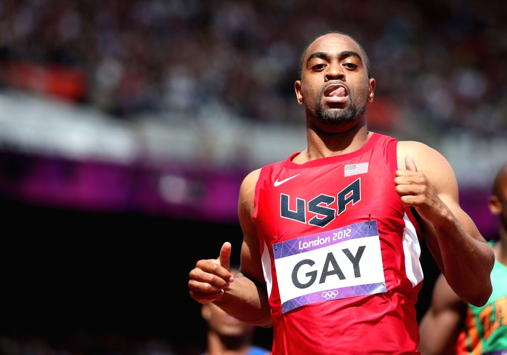 Sprinter Tyson Gay banned for a year and turned over Olympic silver