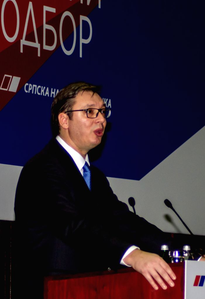 SERBIA-BELGRADE-PM-PRESIDENTIAL CANDIDATE