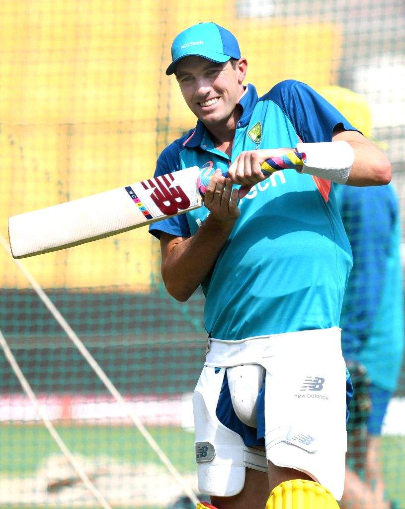 Bengaluru : Australian Players During A Practice Session Ahead Of Their ...