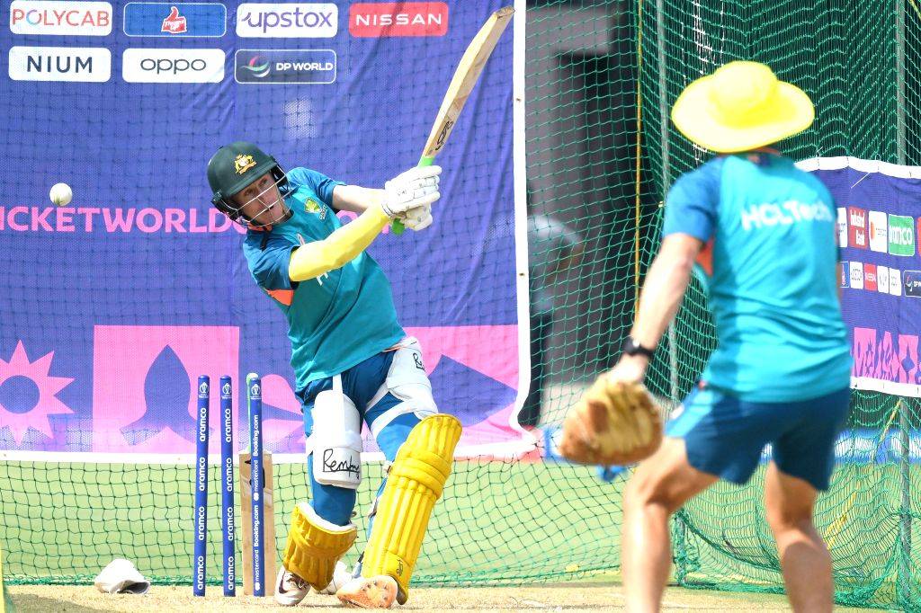 Bengaluru : Australian Players During A Practice Session Ahead Of Their ...