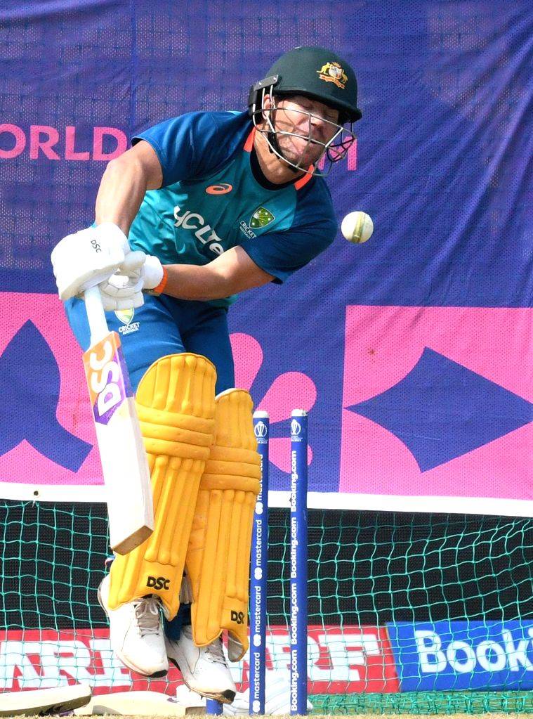 Bengaluru : Australian Players During A Practice Session Ahead Of Their ...