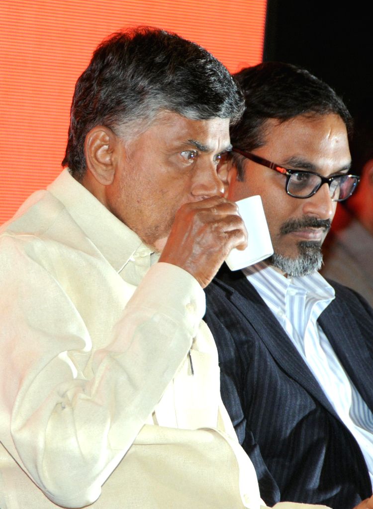 Andhra CM at CII meeting