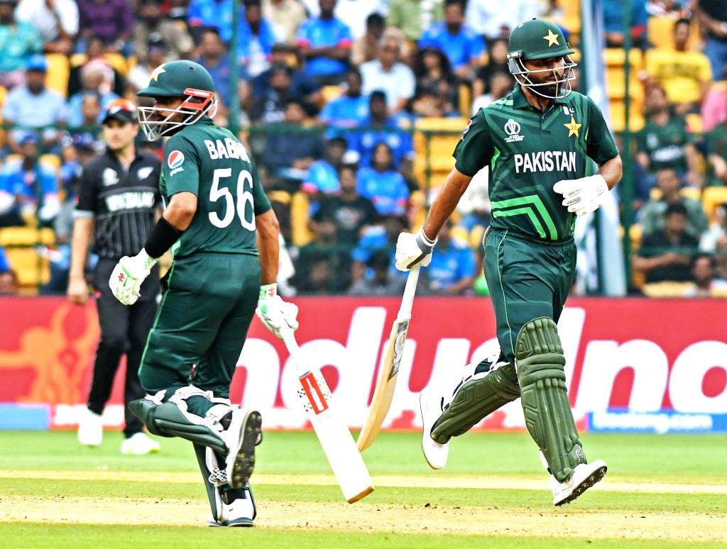 Bengaluru : ICC Men's Cricket World Cup match between New Zealand and ...