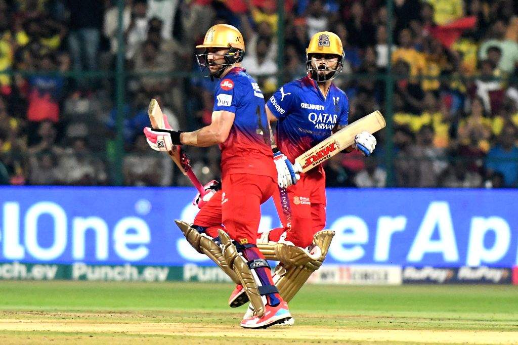 Bengaluru : IPL Match Between Royal Challengers Bengaluru and Chennai ...