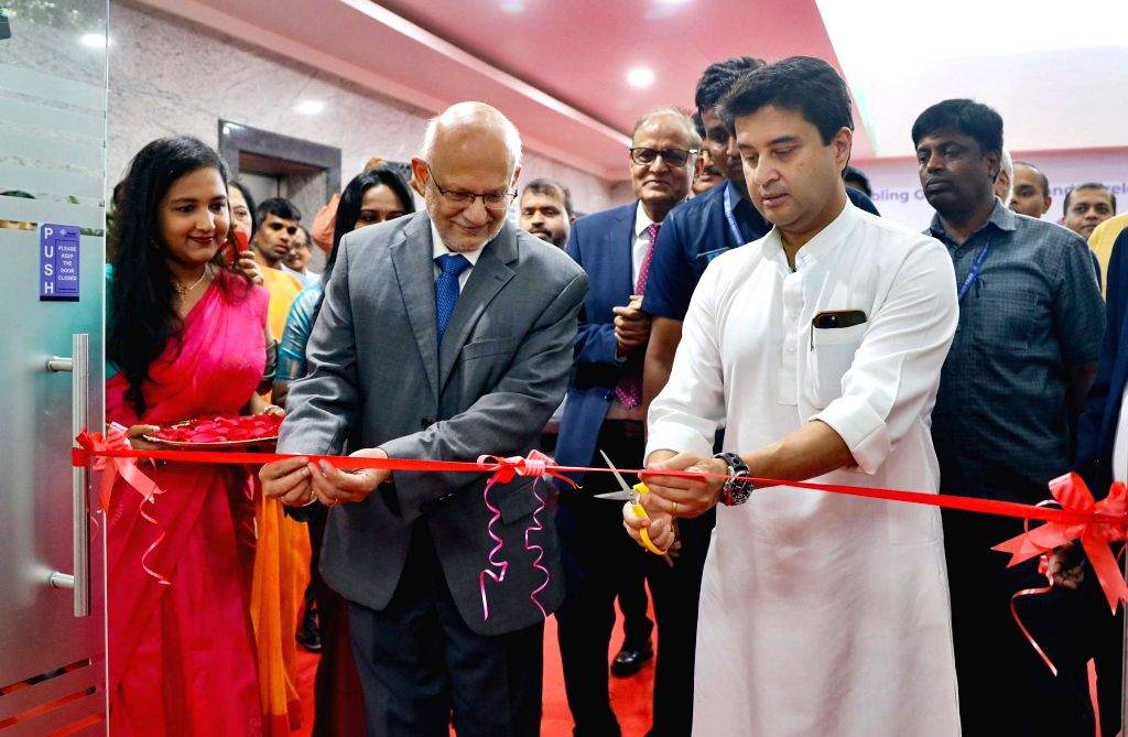 Bengaluru : Union Minister of Communications Jyotiraditya Scindia ...