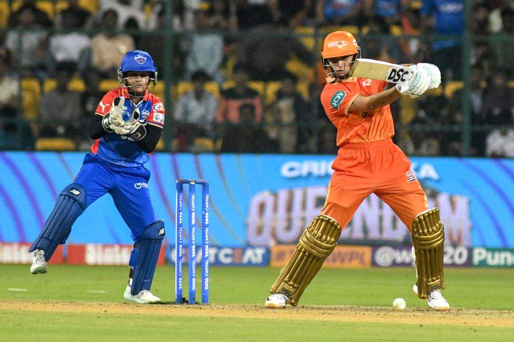 Bengaluru : WPL Match between Delhi Capitals and Gujarat Giants