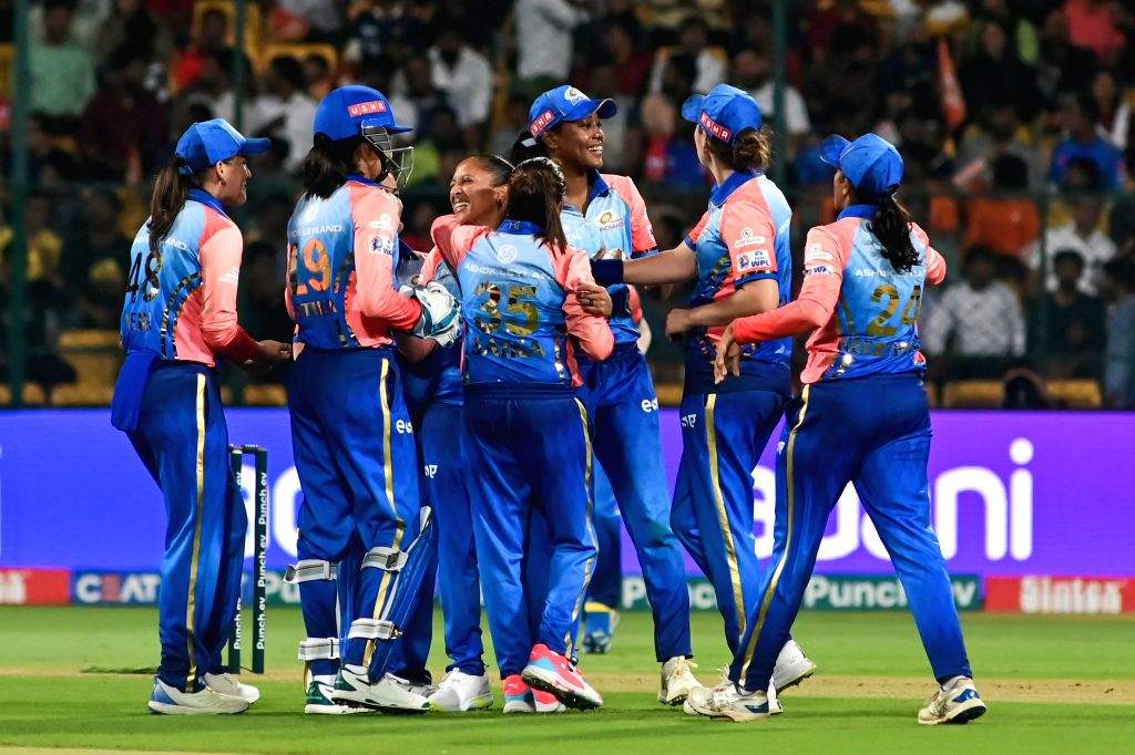 Bengaluru : WPL Match between Mumbai Indians and Gujarat Giants