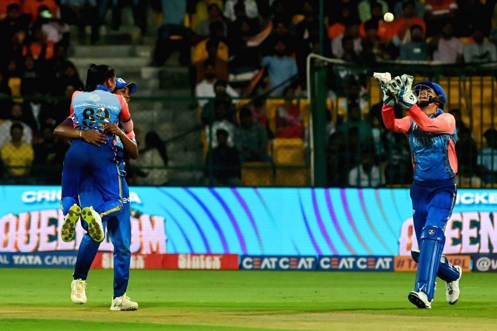 Bengaluru : WPL Match between Mumbai Indians and Gujarat Giants