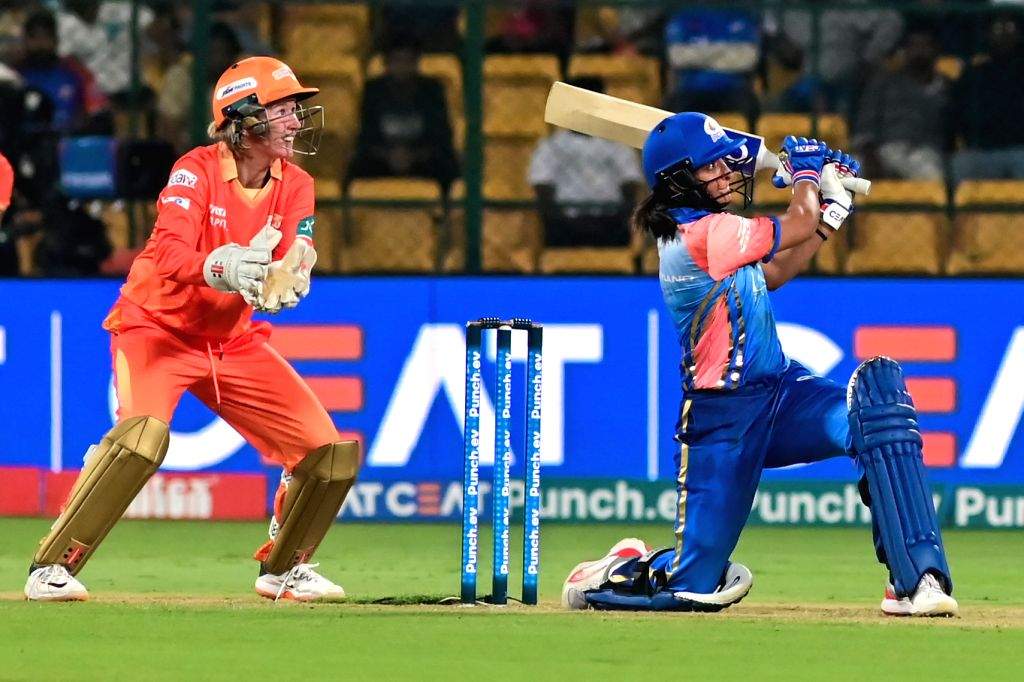 Bengaluru : WPL Match between Mumbai Indians and Gujarat Giants