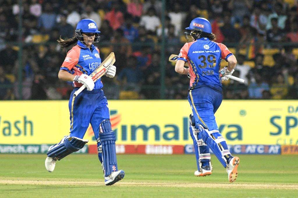 Bengaluru : WPL match between Mumbai Indians and Royal Challengers ...