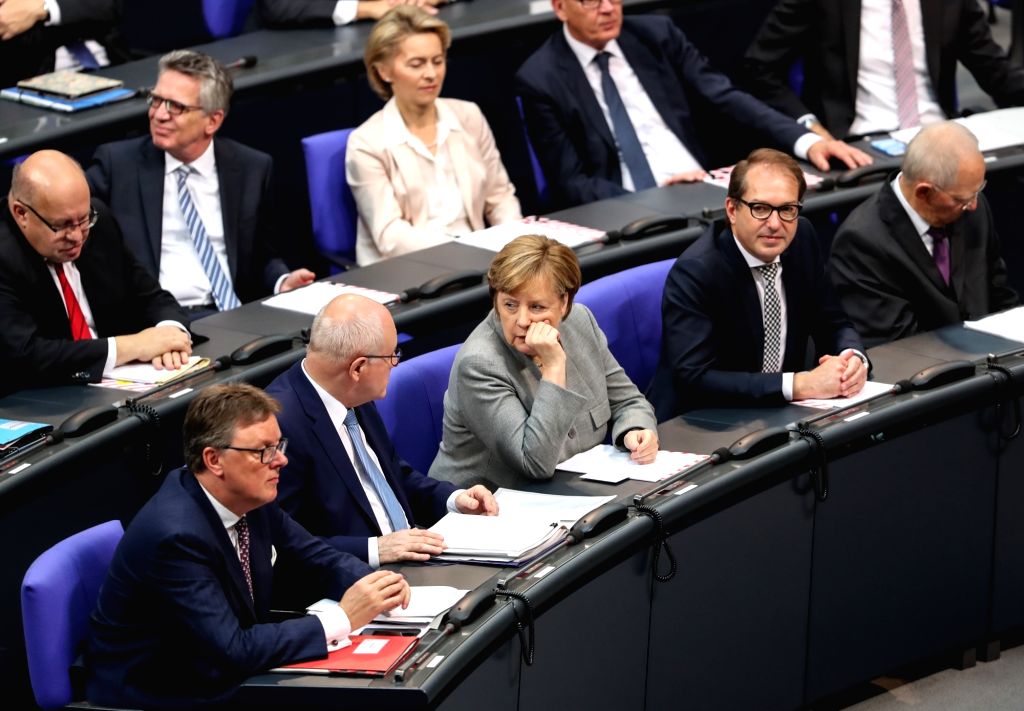 GERMANY-BERLIN-FEDERAL PARLIAMENT-FIRST MEETING