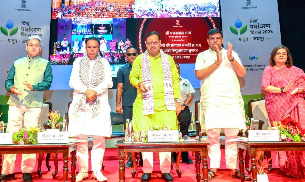 Bhajanlal Sharma launches 'Vande Ganga' water conservation campaign on ...