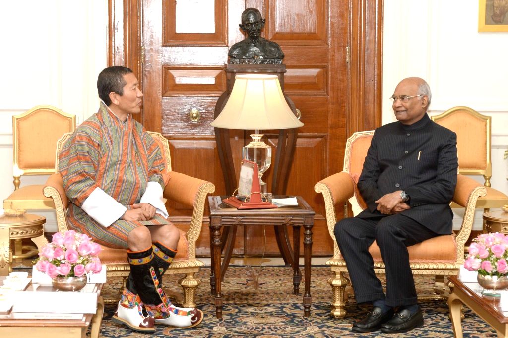 Bhutan PM meets President Kovind