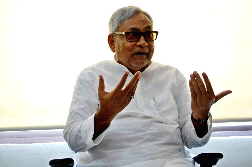 Nitish Kumar during a programme