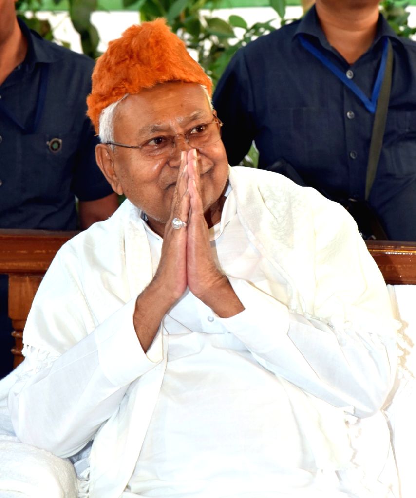 Bihar Chief Minister Nitish Kumar during the Iftar party