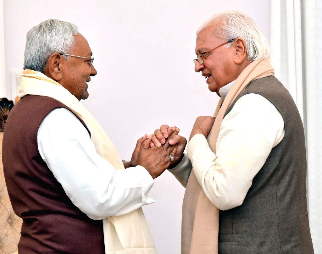 Bihar Chief Minister Nitish Kumar meets newly-appointed Bihar Governor ...