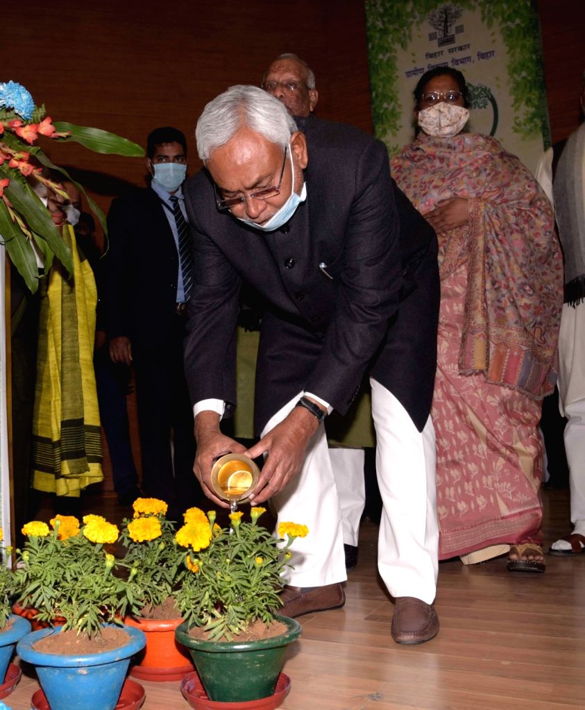 Bihar CM Nitish Kumar addresses Jal- Jivan- Hariyali day programme