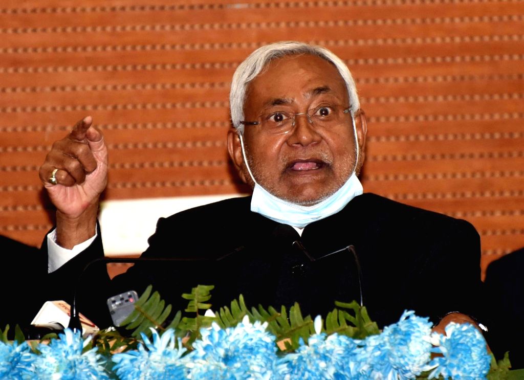 Bihar CM Nitish Kumar addresses Jal- Jivan- Hariyali day programme