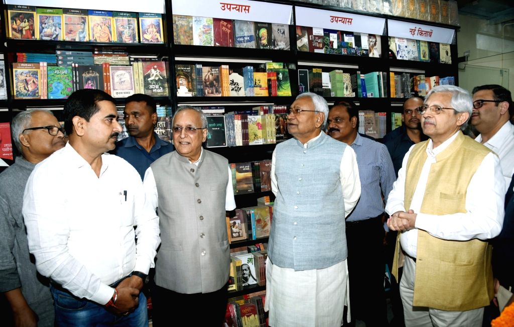 Bihar CM Nitish Kumar during the inauguration of the publication house