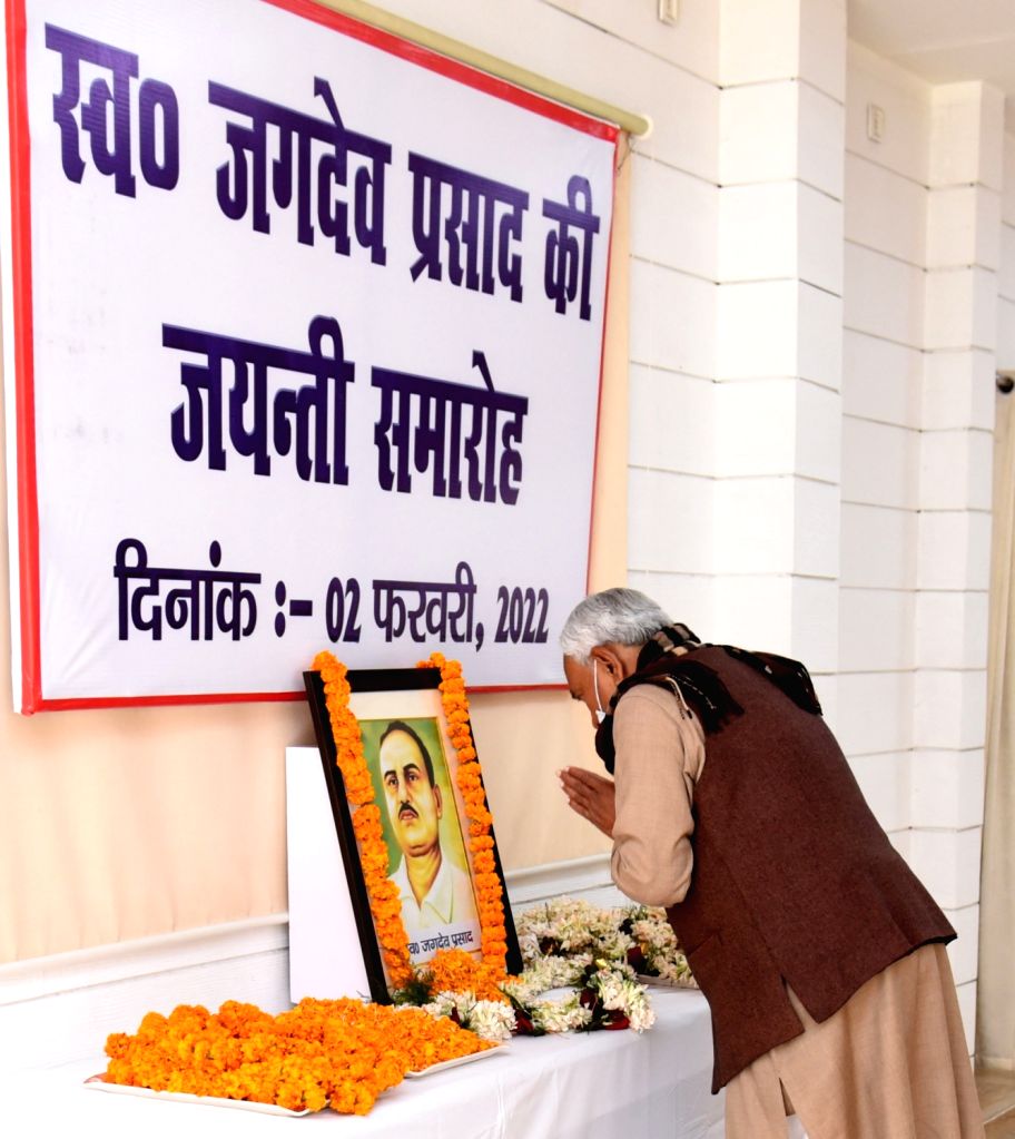 Bihar CM Nitish Kumar pays tribute to late politician Jagdeo Prasad