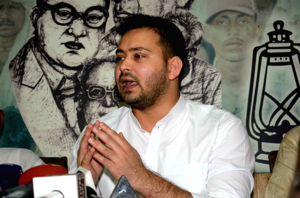Tejaswi Yadav's press conference