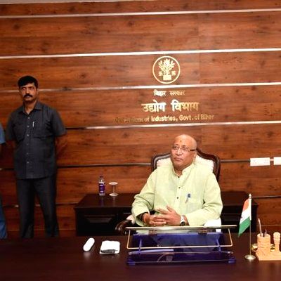 Free Photo: Bihar Industry Minister Samir Mahaseth