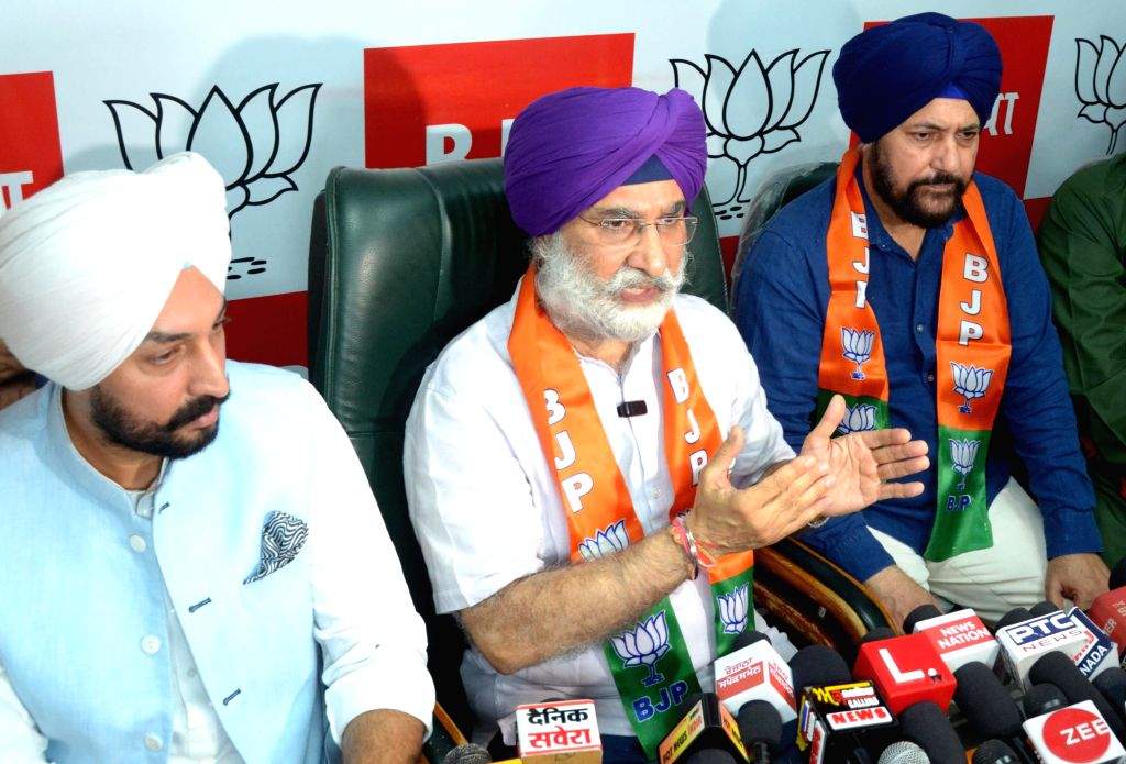 BJP candidate from Amritsar Lok Sabha constituency Taranjit Singh ...
