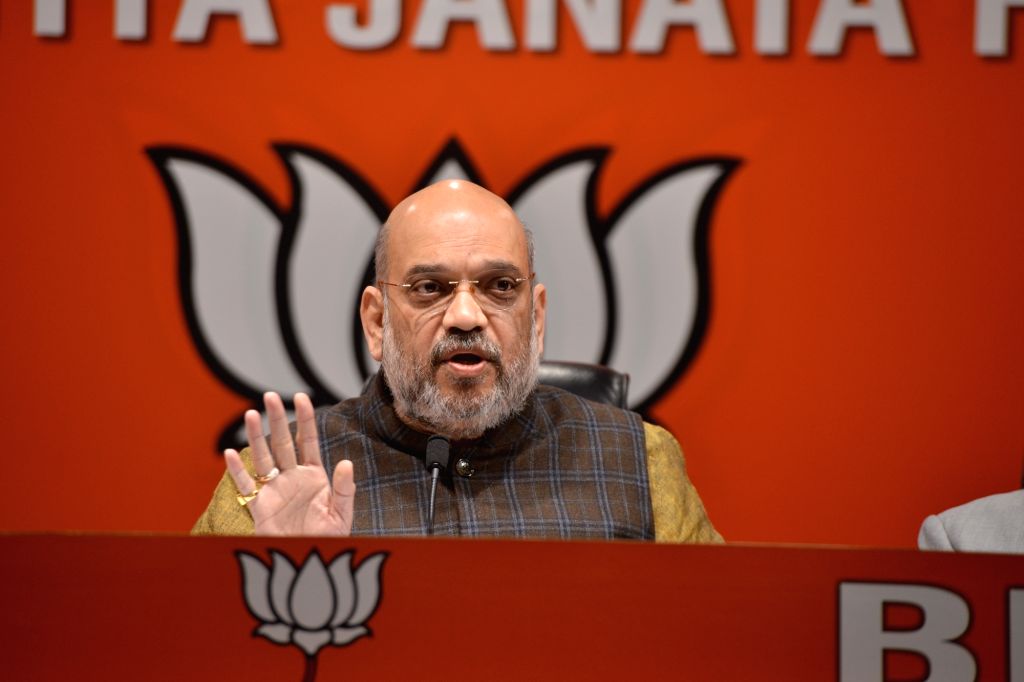 Amit Shah's press conference
